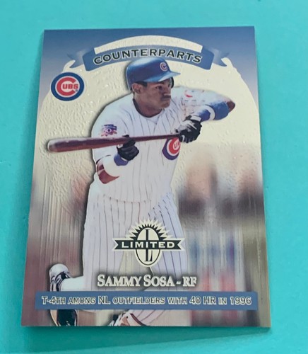 1997 Sammy Sosa - Angel Echevarria Donruss Leaf Limited #59 ...