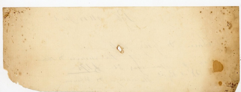 1850s Receipt Pole Tavern NJ Hakermayer & Robinson to Stephen H. Grey ...