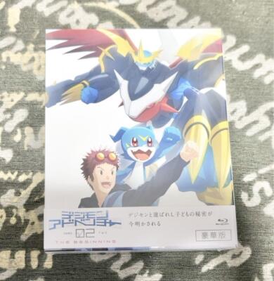 Digimon Adventure 02 THE BEGINNING Deluxe Edition Blu-ray CD Booklet ...