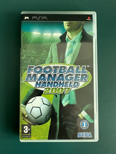 psp FOOTBALL MANAGER Handheld 2008 Game (Works on US Consoles) REGION ...