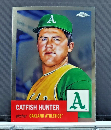 Catfish Hunter 2022 Topps Chrome Anniversary #269 - Athletics | eBay