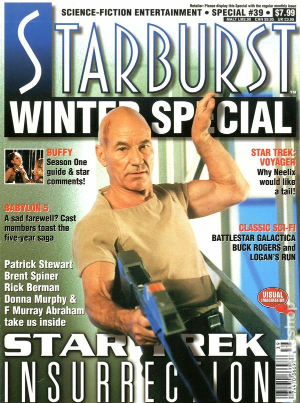 Starburst, Special #39, 1995 UK Sci-Fi Magazine, ST Insurrection, B-5 ...