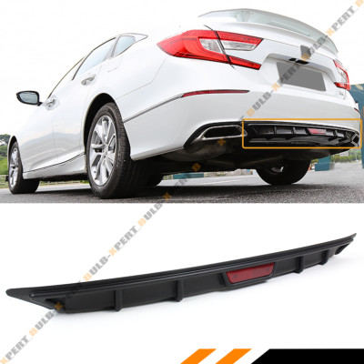 FOR 2018-2022 HONDA ACCORD 10TH GEN SPORT JDM REAR BUMPER DIFFUSER LIP ...