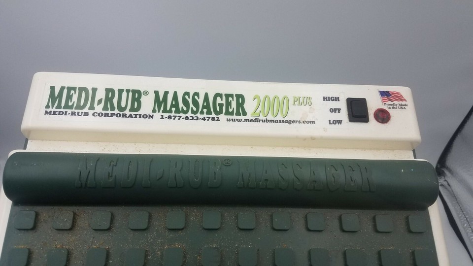 Medi-Rub MR-3F 2000 Plus Two Speed Foot Massager 682401673665| eBay