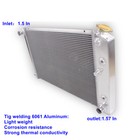4 Row Radiator For Chevy Monte Carlo 1983-87 / Chevy Blazer 1973-1985 ...