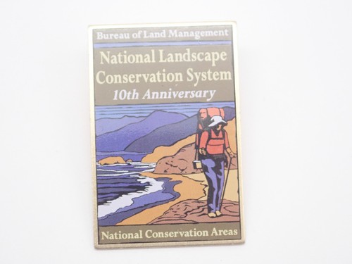 National Landscape Conservation System 10th Anniversary Vintage Lapel ...