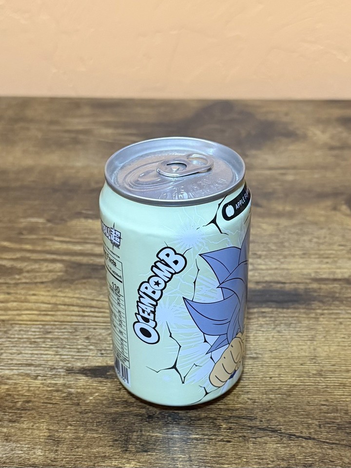 Dragon Ball Z Ocean Bomb Goku Apple Flavor Soda 330ml Sparkling Water ...