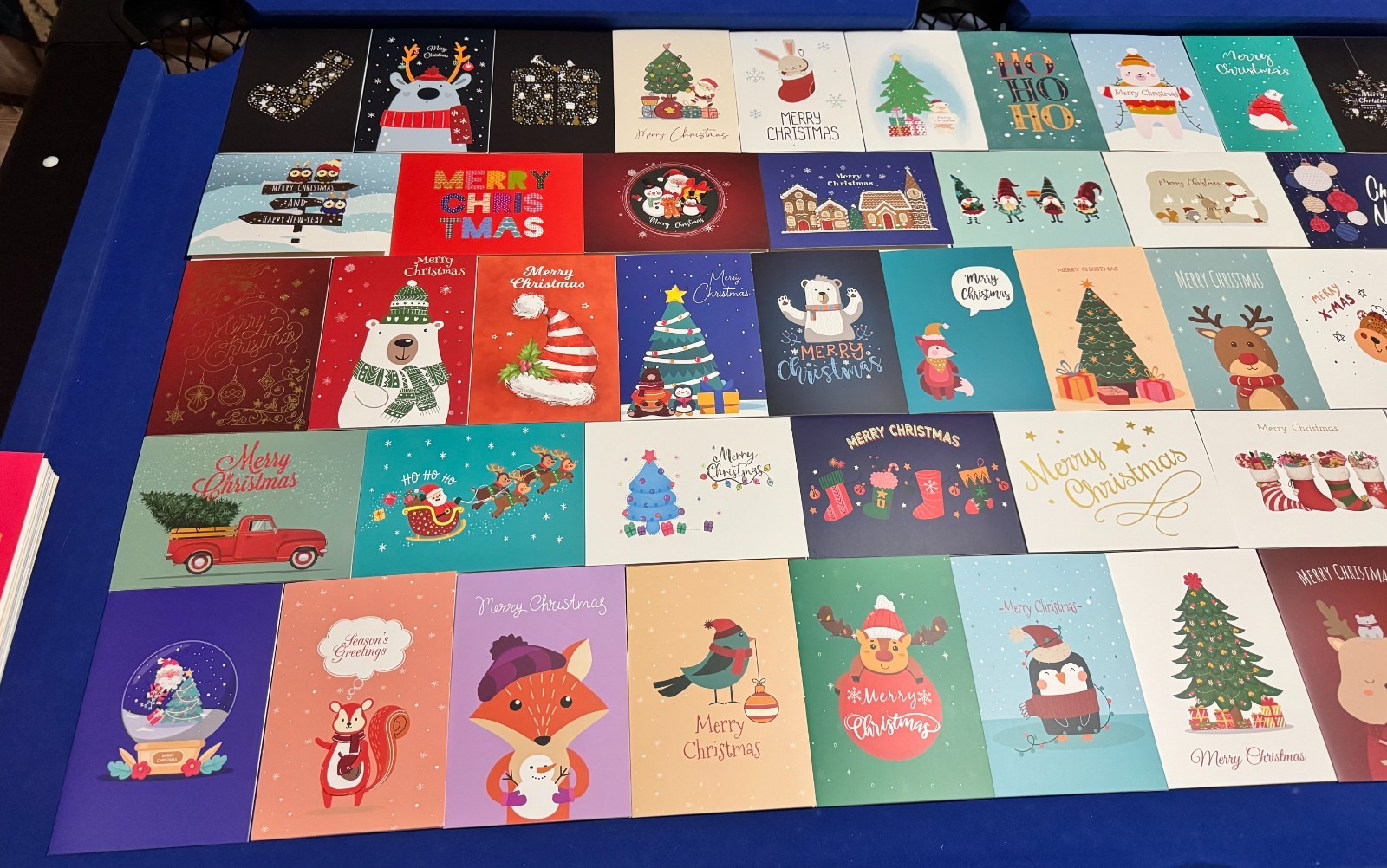 25 pack of Assorted Christmas cards with Envelopes! Ready to be shipped ...