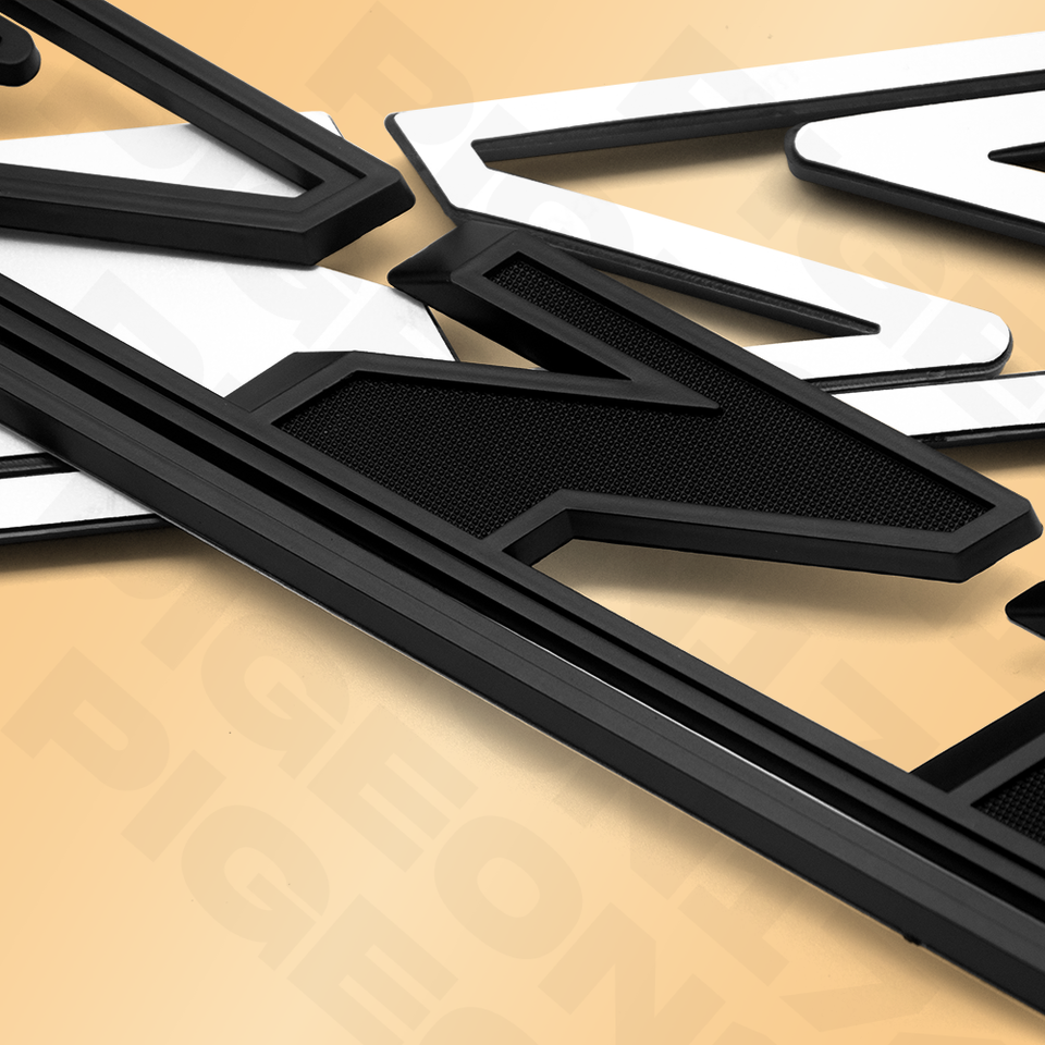 Black Side Front Fender Door Emblems For Sierra Silverado Z71 ...