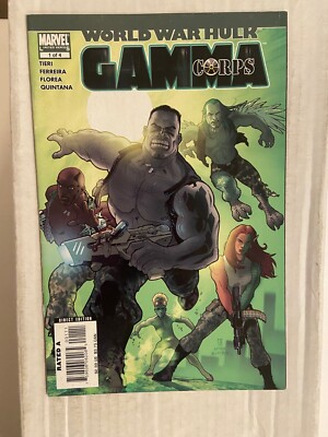 World War Hulk: Gamma Corps #1 Comic Book 1st App Gamma Corps & Gideon ...