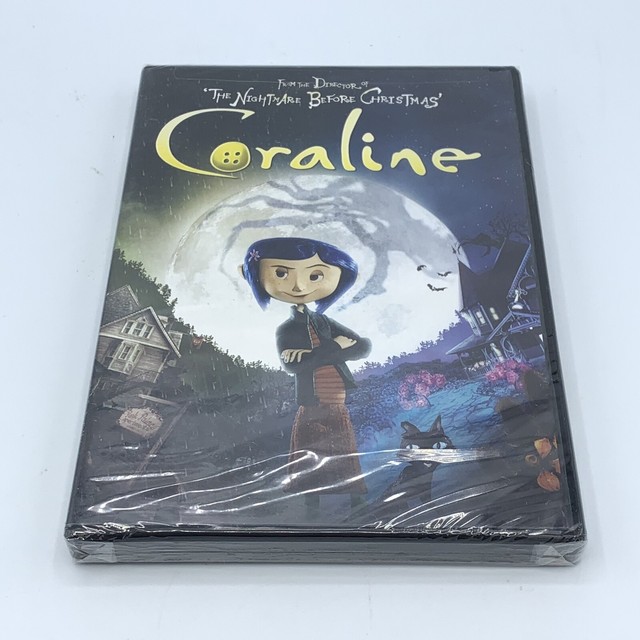 Coraline (DVD, 2009, Includes 3-D version) for sale online | eBay