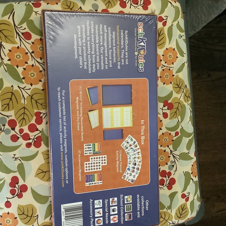 NEW *SchKIDules* Visual Schedule for Kids Home Bundle Daily Calendar ...