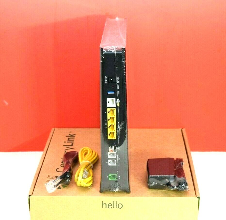 Sealed CenturyLink ZyXEL C2100Z Wireless TV Gateway Modem Router 802 ...