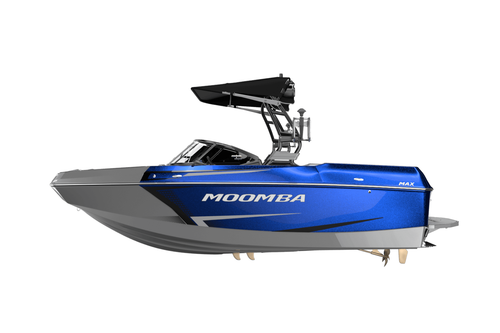 MOOMBA Boat WHITE Decals PAIR Set Vinyl High Quality New 40” USA BEST ...