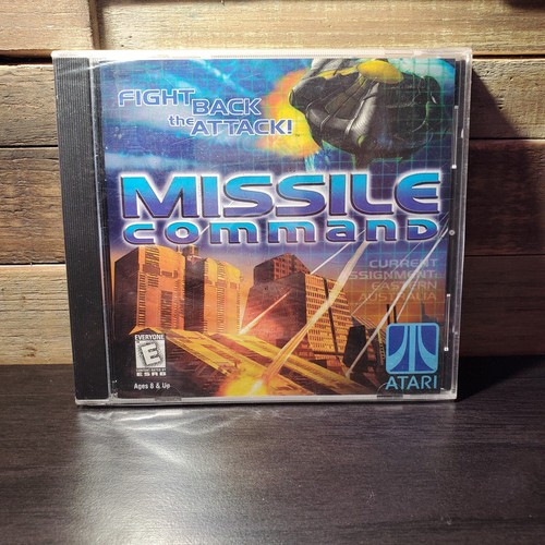 New & Sealed Missile Command - Atari - PC CD Rom - 1999 Hasbro ...