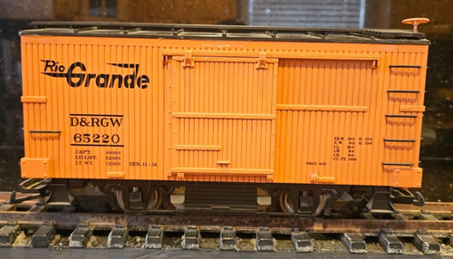 Rio Grande Aristocraft Brite Block G Scale Track Cleaner Box Car Model ...