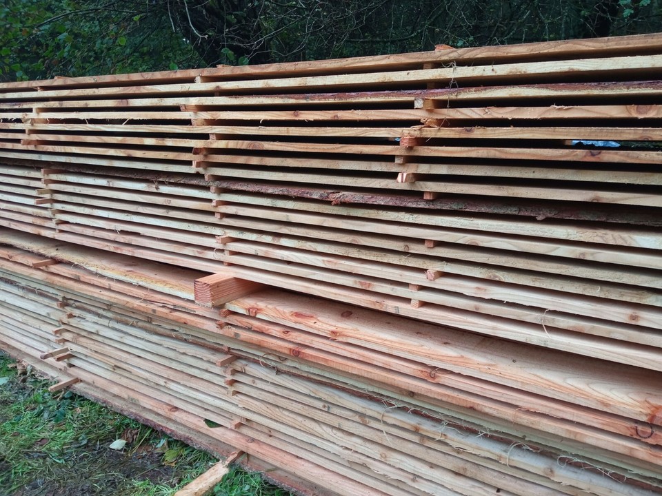 Waney edge cladding - douglas fir and larch, quality UK timber | eBay UK