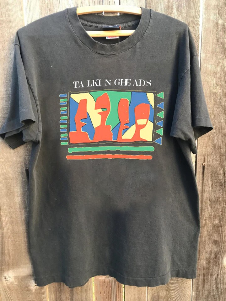 Talking Heads band Retro style Unisex Reprint digital T shirt Unisex | eBay