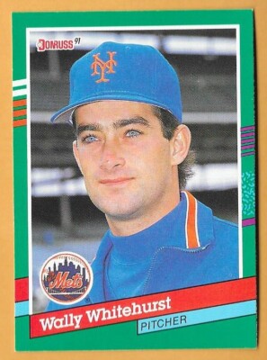 WALLY WHITEHURST NEW YORK METS #511 no dot inc - DONRUSS NM-MT 1991 | eBay
