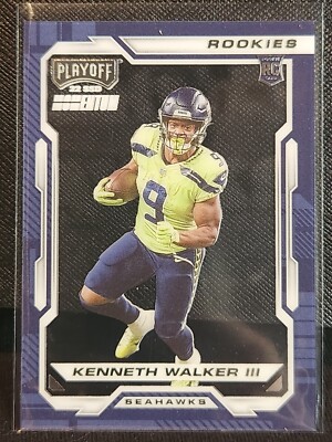 Kenneth Walker III - 2022 Chronicles Playoff - Momentum Rookie Acetate ...