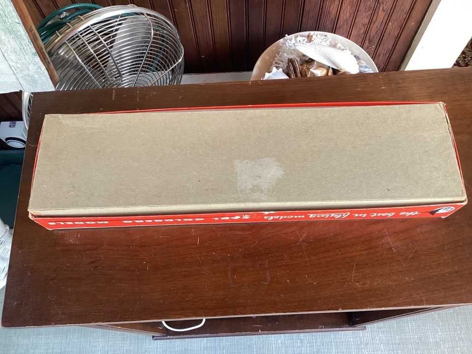 Carl Goldberg "Jr. Falcon" RC Balsa Model Plane Kit Complete In Box w ...