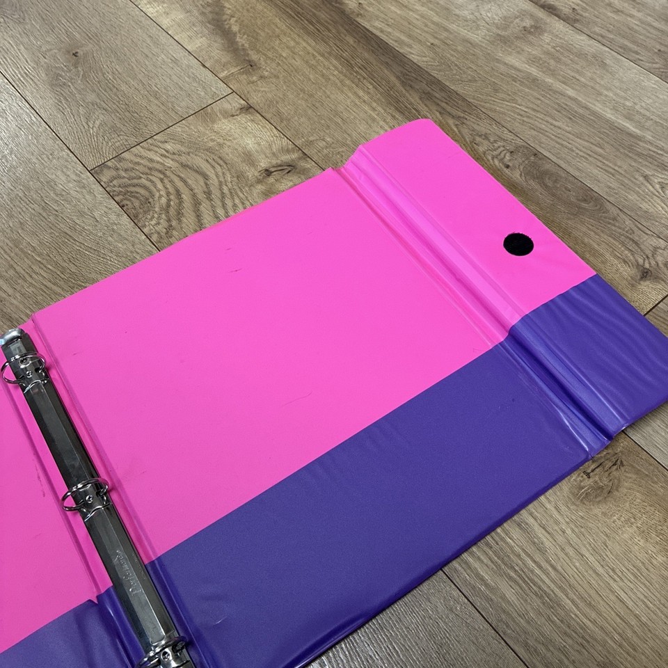 Vintage 1990s Lisa Frank Violet & Velvet Trapper Keeper Binder | eBay