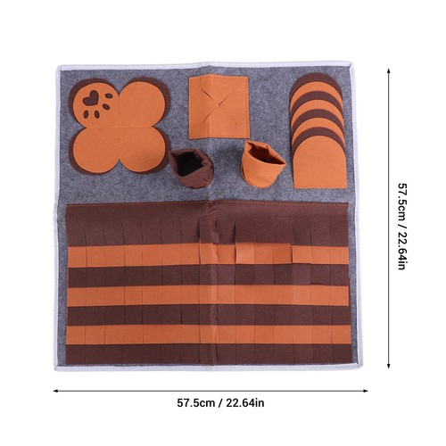 Pet Sniffing Pad Multifunctional Slow Feeding Dog Nose Smell Training ...