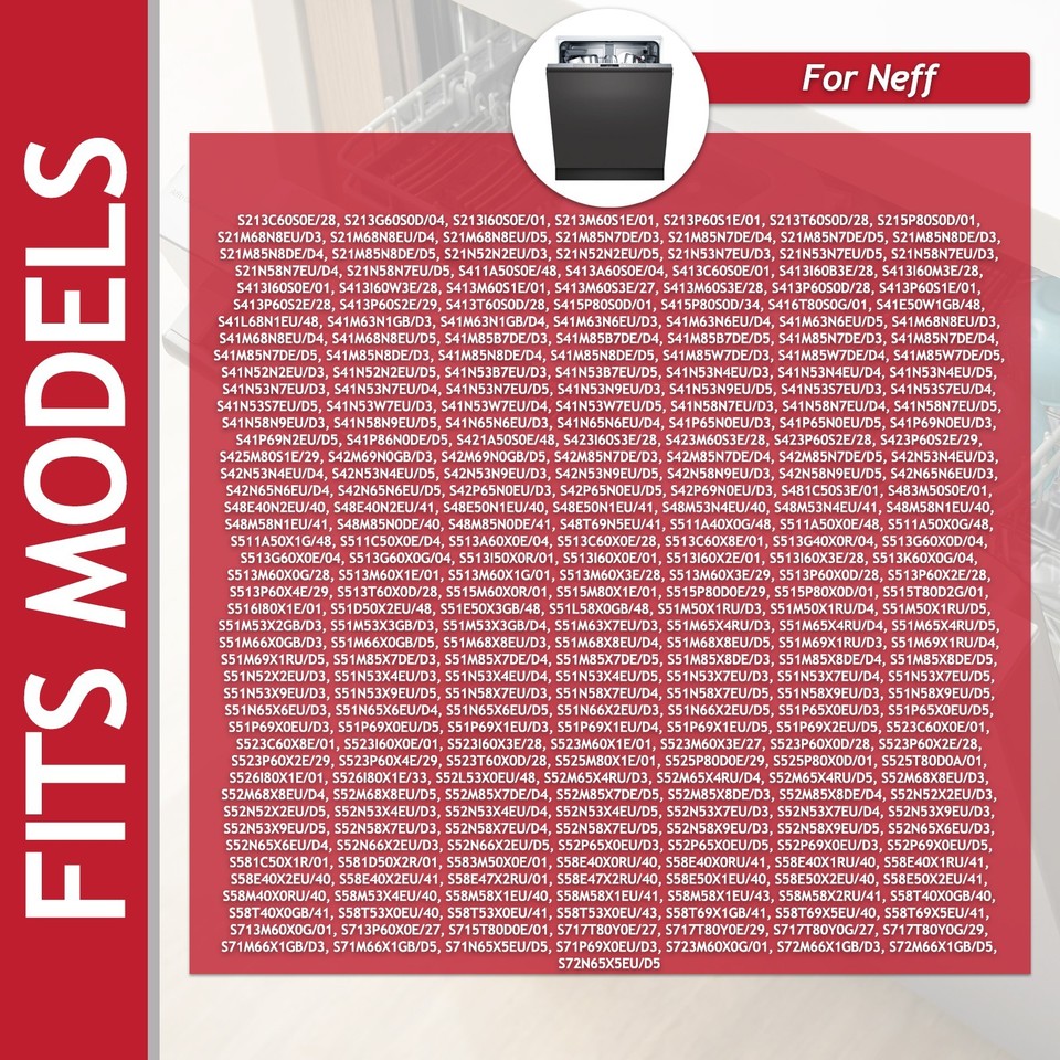 BOSCH Dishwasher Heat Pump NEFF SIEMENS Motor Flow Main Circulation Kit ...