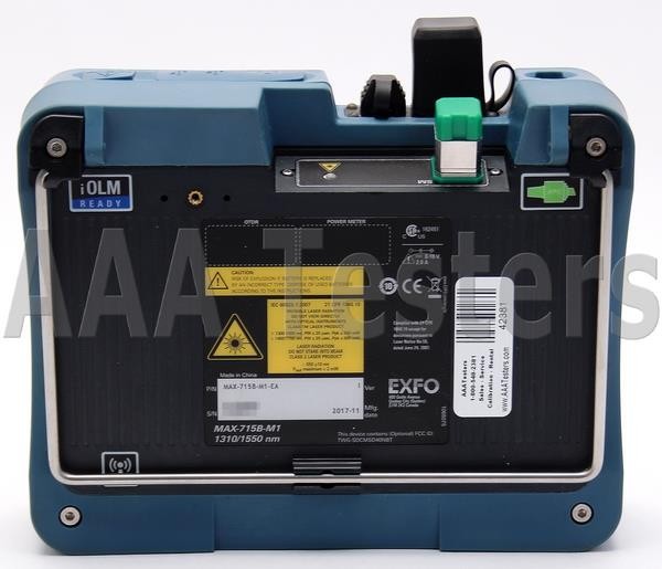 EXFO MAX-715B MaxTester iOLM SM Fiber OTDR w/ IADV MAX-715B-M1-EA-RF ...