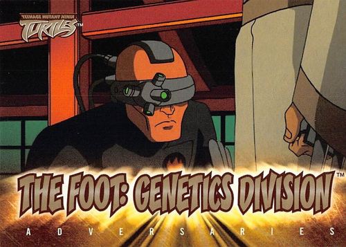 2003 Fleer Teenage Mutant Ninja Turtles Card #66 the FOOT GENETICS ...