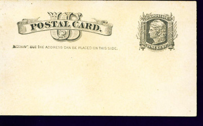 Mint Postal Card - Scott# UX7 - SCV$ 70.00 Paper Hinges on back | eBay