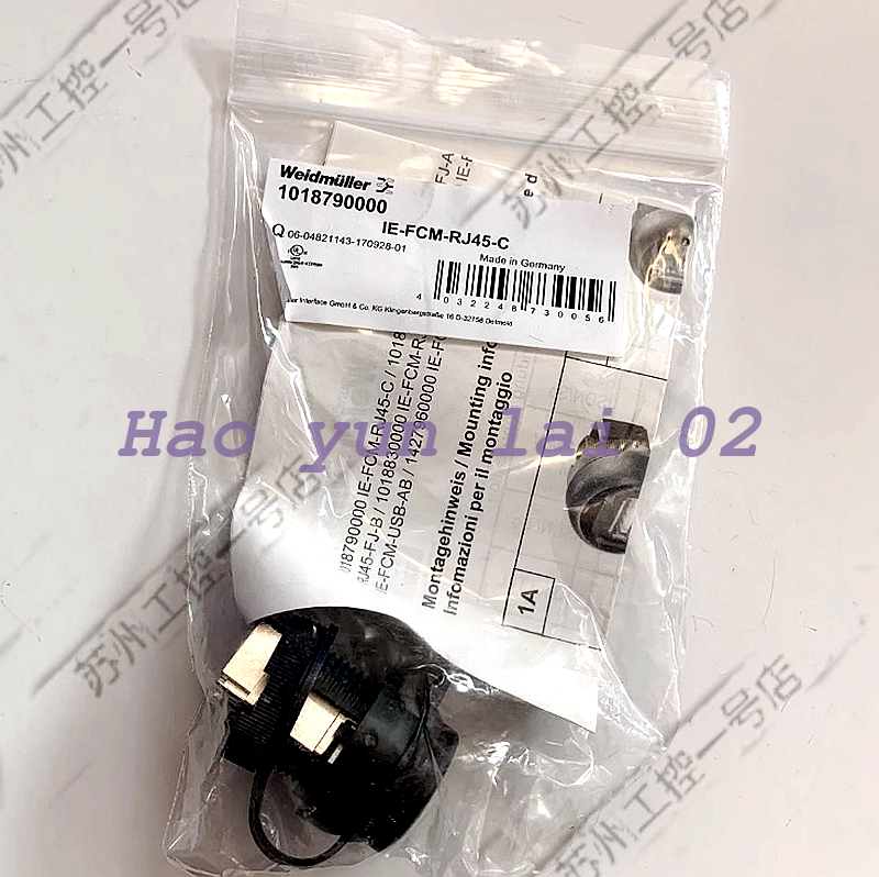 1PC NEW FOR Weidmuller Coupler IE-FCM-RJ45-C, 1018790000 | eBay