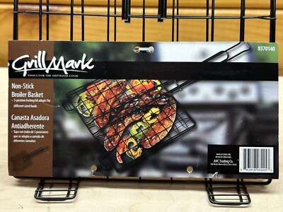 Grill Mark 14871A Aluminum Non Stick Grill Basket 19 L x 8 W in. | eBay