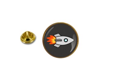 pins pin's badge metal lapel hat button space rocket | eBay Australia