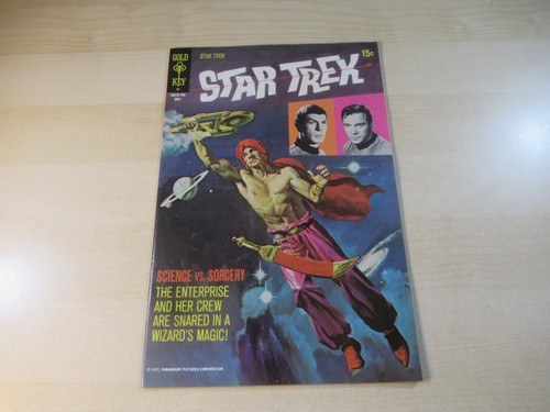 STAR TREK #10 GOLD KEY BRONZE AGE BEAUTIFUL HIGH GRADE SCIENCE VS ...