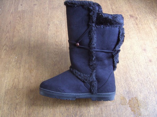 Hug Style Boots Black | eBay UK