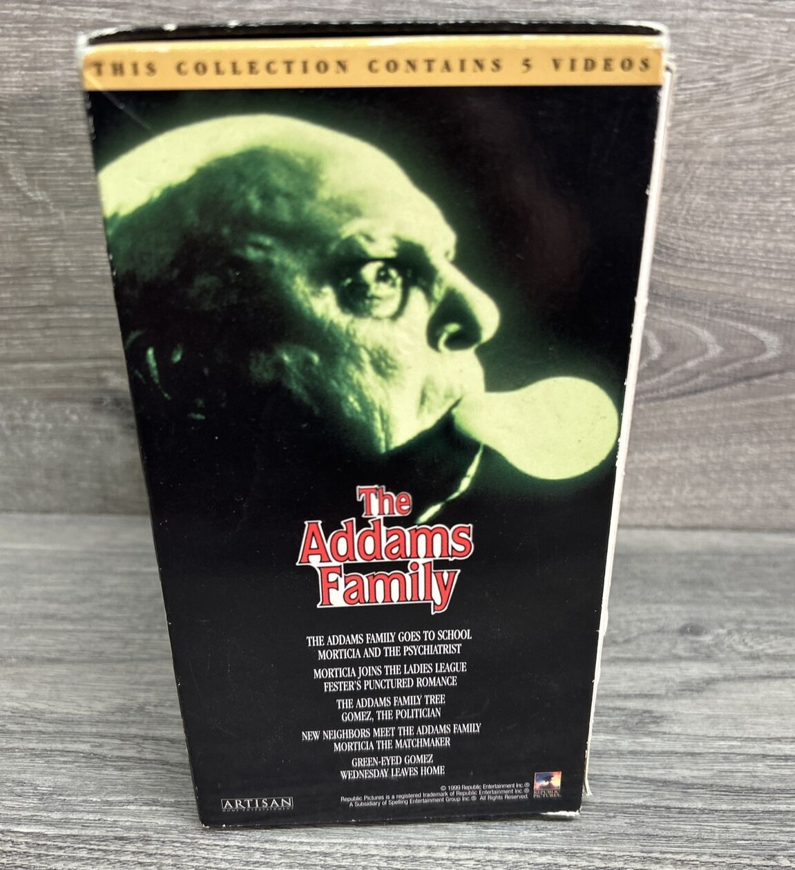 The Addams Family Original 1964 Television Series VHS Boxed Set of ...