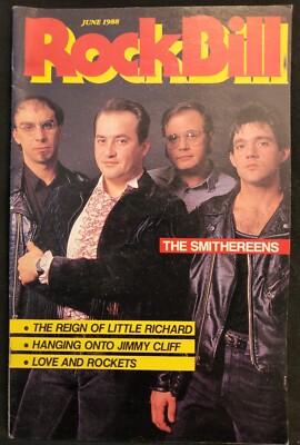 RockBill Vintage 80's Music Magazine June 1988 The Smithereens | eBay