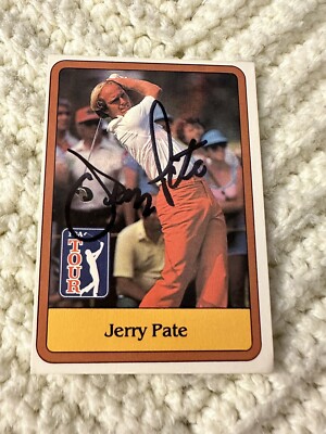 Jerry Pate Signed Pga Tour Golf Card Autographed Rookie RC | eBay