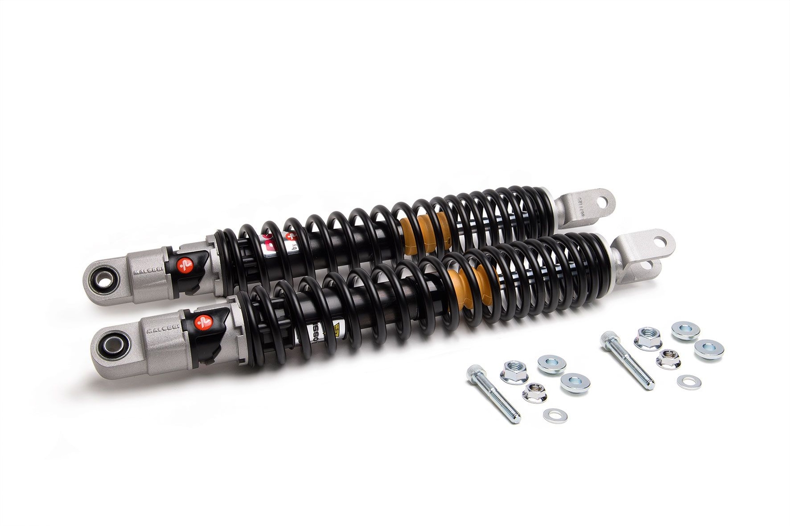 MALOSSI TWINS REAR SHOCK ABSORBER PAIR-LENGHT 400MM FOR GRAND DINK 300 ...
