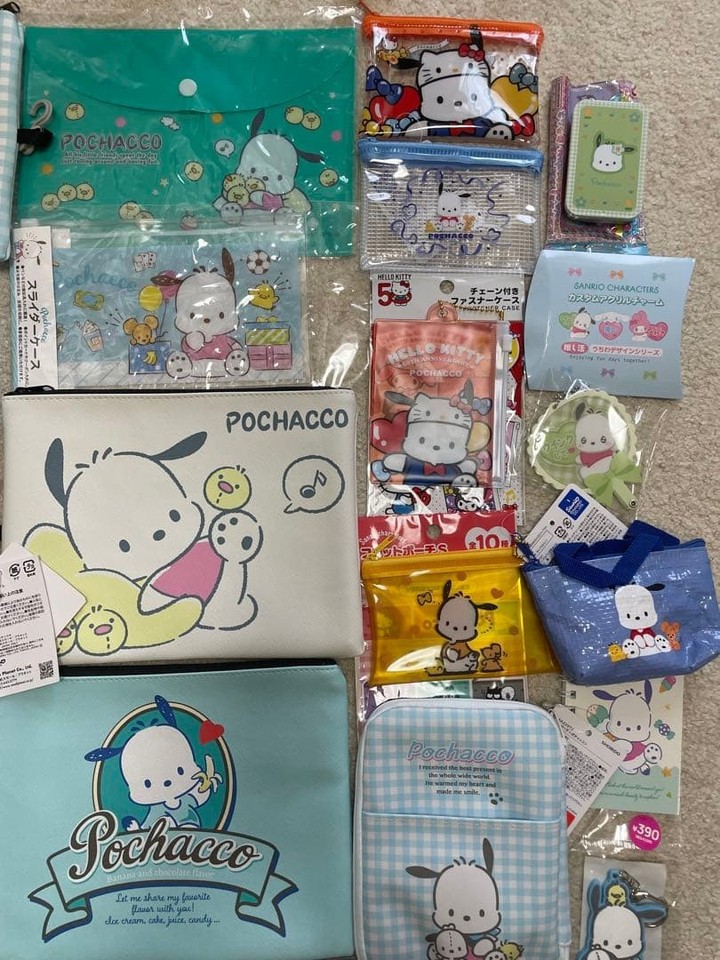 Sanrio Pochacco Collectibles Lot New Unused Goods Official Licensed ...