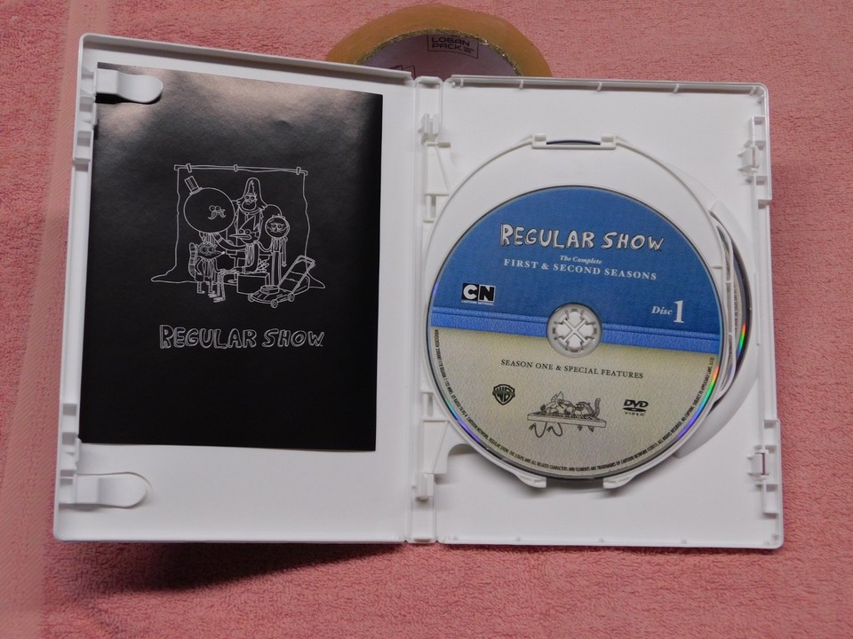 Regular Show DVD Lot, 1st/2nd season, The best dvd in the world, Party ...