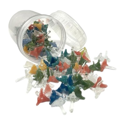 100 Pieces Jacks Glass Pipe Screens Reusable & Heat Resistant - 6mm to ...