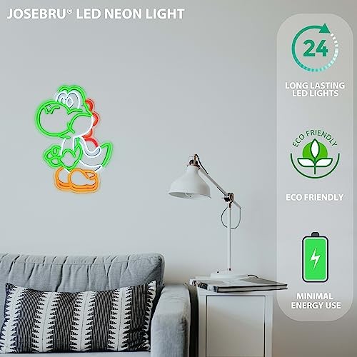 Anime Neon Sign Dinosaurs Neon Sign Dimmable LED Neon Lights for ...