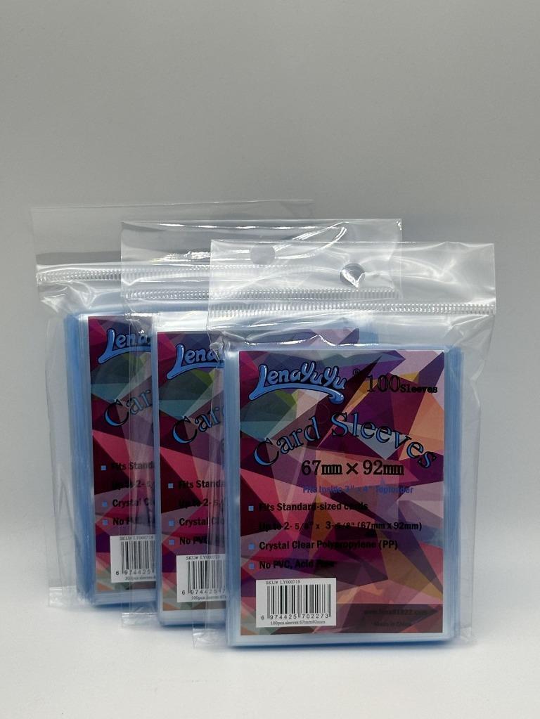 BCW BCW Penny 5 Packs (100 Each) = 500 Total Clear Soft Standard ...
