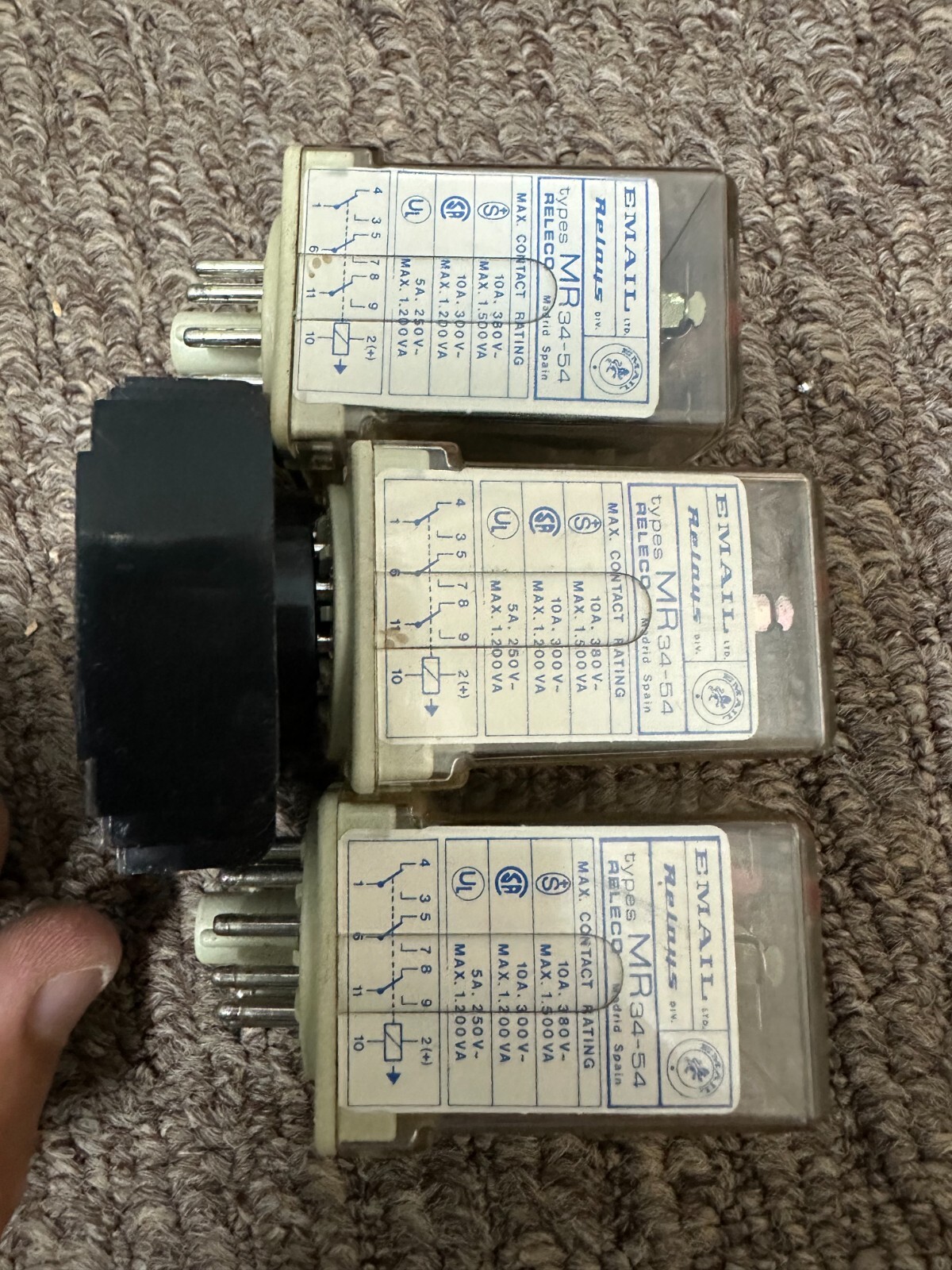3 x Email GP Relays, 3x MR34-54 Releco | eBay