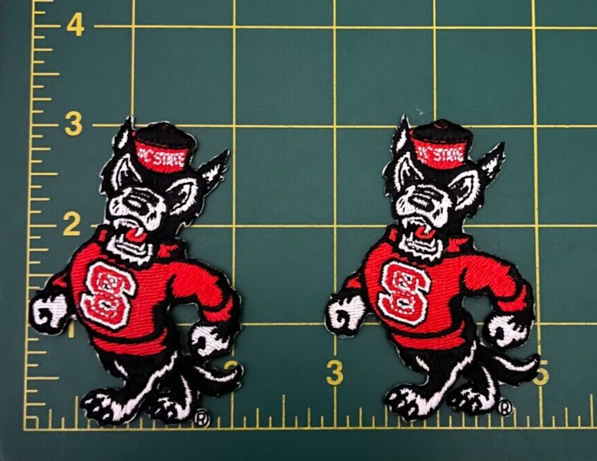 NC State patch north carolina patch NC State Wolfpack iron on 3" tall 2 ...