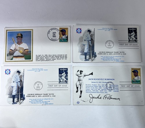 Babe Ruth Commemorative Cover Official First Day Issue July 6,1983 Lot ...