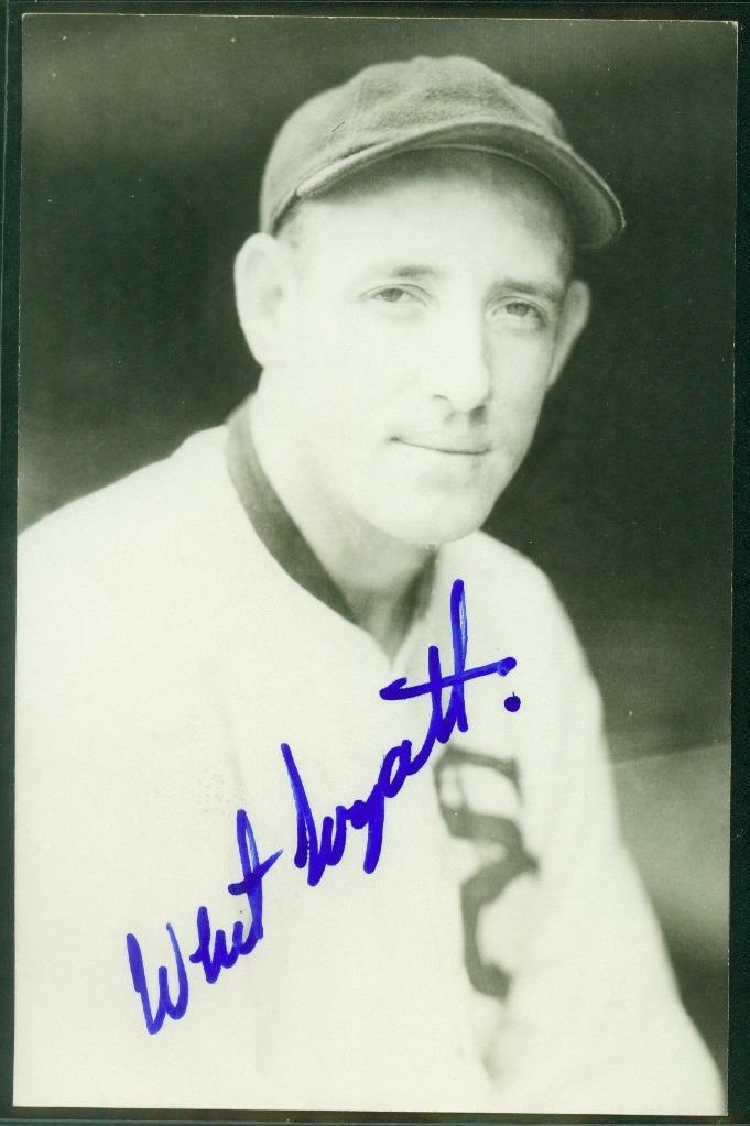 3.5x5.5 Photo, White Sox, 35, Original Autograph PSA/DNA of John "Whit ...