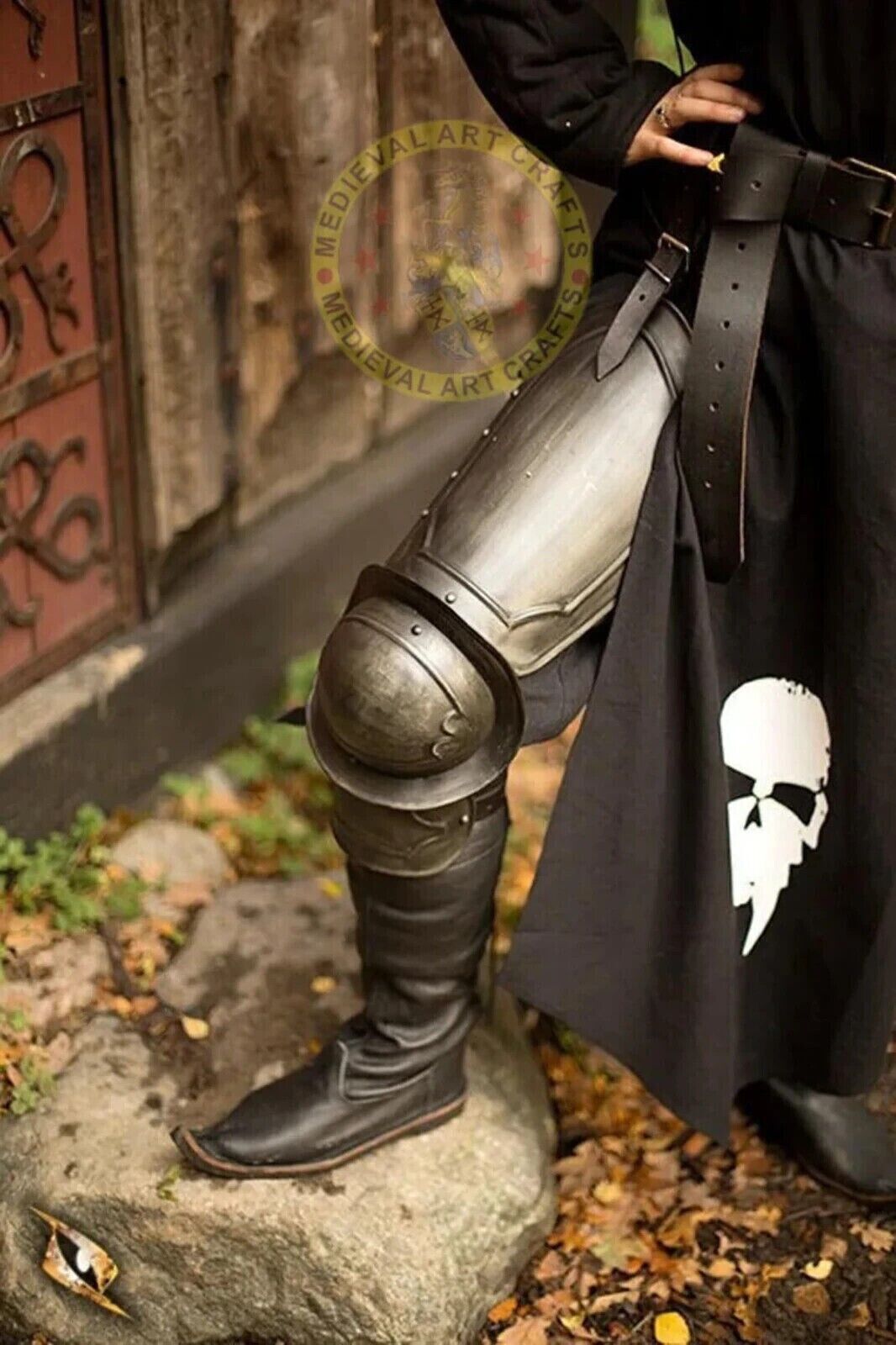 Medieval Knight Female Leg Guard Armor functional Armor SCA LARP ...